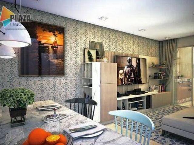 Apartamento com 2 dormitórios à venda, 73 m² por R$ 563.784,91 Balneário Pires Praia Grande/SP