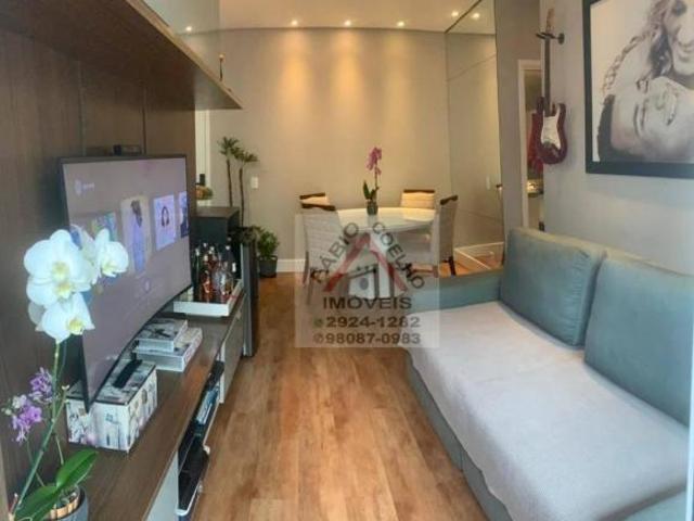 Apartamento com 2 dormitórios à venda, 73 m² por R$ 625.000,00 Campo Grande São Paulo/SP