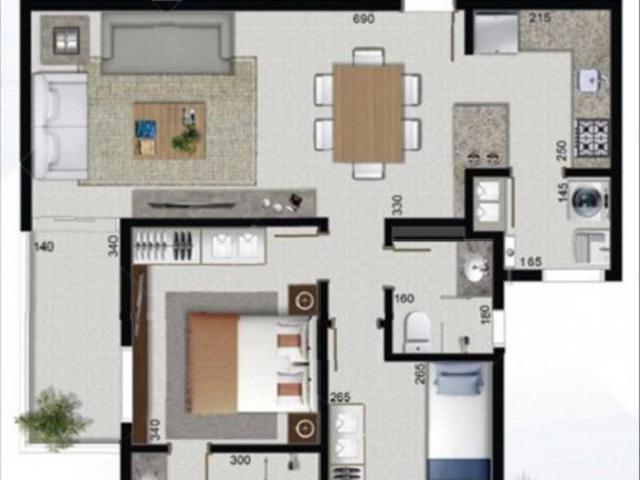 Apartamento com 2 dormitórios à venda, 73 m² por R$ 647.000,00 Cristo Rei Curitiba/PR