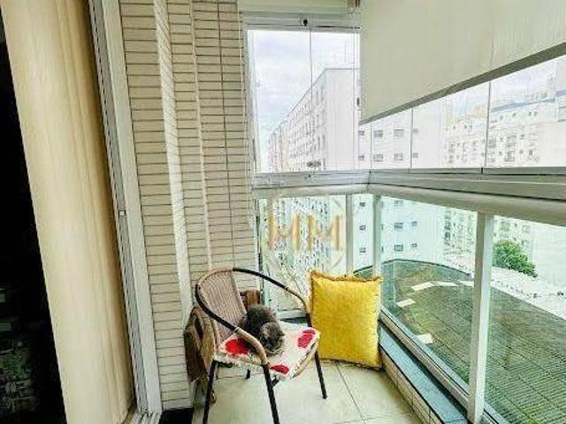 Apartamento com 2 dormitórios à venda, 73 m² por R$ 939.000,00 Boqueirão Santos/SP