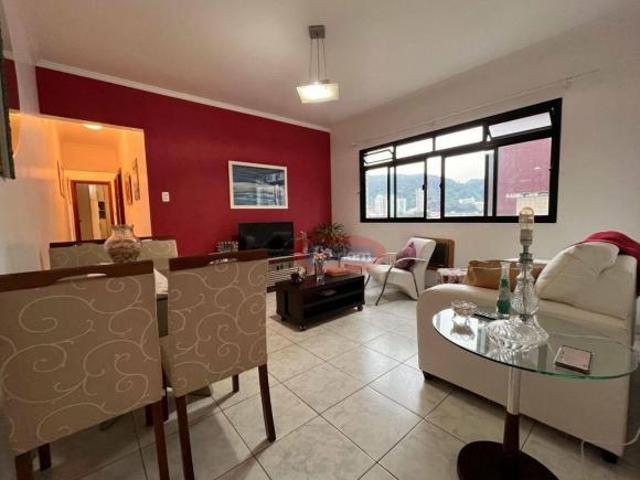Apartamento com 2 dormitórios à venda, 84 m² por R$ 560.000,00 Campo Grande Santos/SP