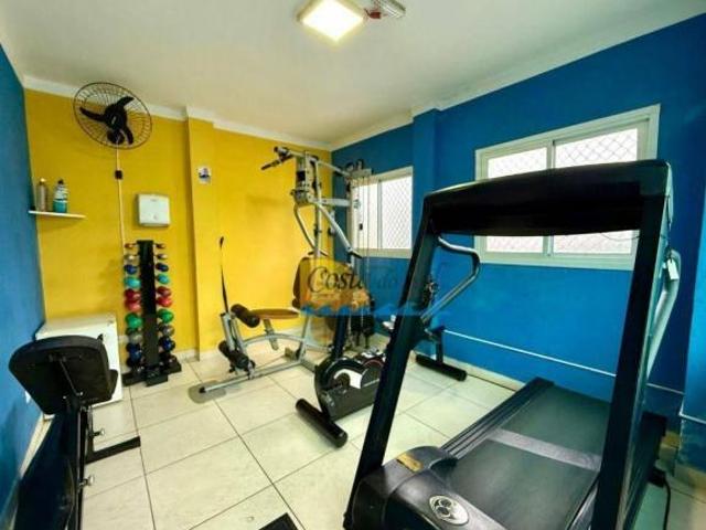 Apartamento com 2 dormitórios à venda, 84 m² por R$ 600.000 Canto do Forte Praia Grande/SP
