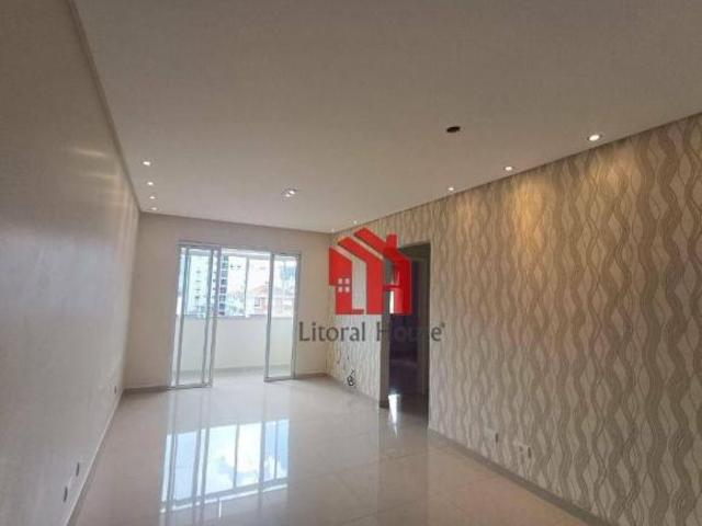 Apartamento com 2 dormitórios à venda, 84 m² por R$ 650.000,00 Campo Grande Santos/SP