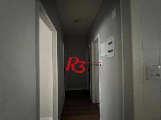 Apartamento com 2 dormitórios à venda, 85 m² por R$ 370.000,00 Campo Grande Santos/SP