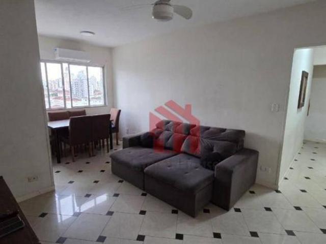 Apartamento com 2 dormitórios à venda, 85 m² por R$ 490.000,00 Campo Grande Santos/SP