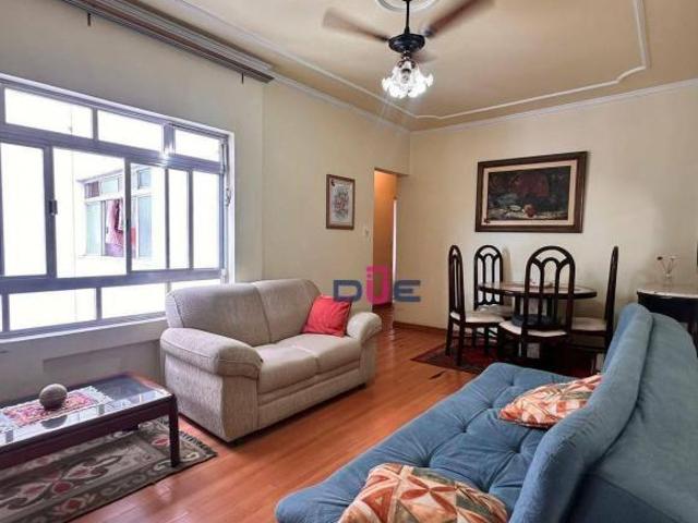 Apartamento com 2 dormitórios à venda, 85 m² por R$ 500.000 Ponta da Praia Santos/SP