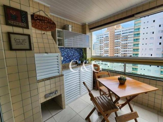 Apartamento com 2 dormitórios à venda, 85 m² por R$ 590.000,00 Vila Caiçara Praia Grande/SP