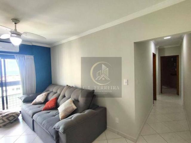 Apartamento com 2 dormitórios à venda, 85 m² por R$ 600.000 Canto do Forte Praia Grande/SP