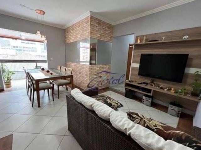 Apartamento com 2 dormitórios à venda, 85 m² por R$ 630.000 Canto do Forte Praia Grande/SP