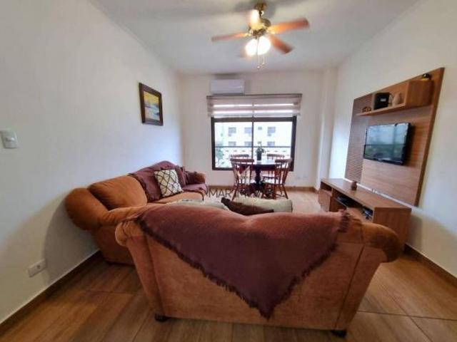 Apartamento com 2 dormitórios à venda, 75 m² por R$ 655.000,00 Praia do Tombo Guarujá/SP