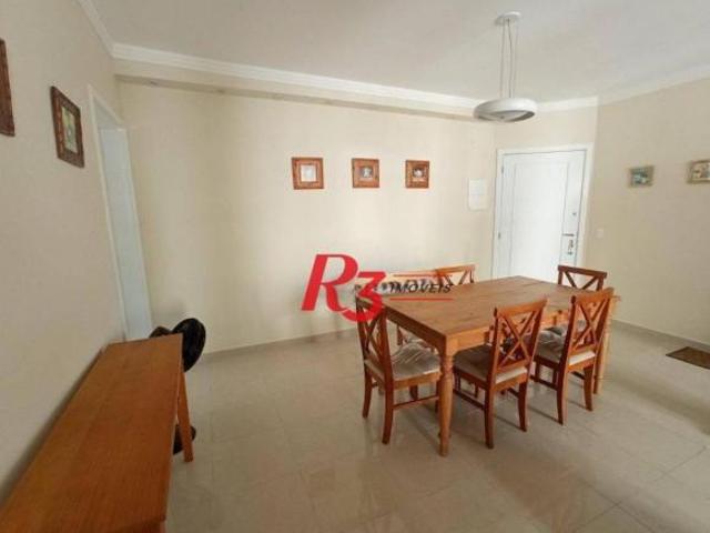 Apartamento com 2 dormitórios à venda, 85 m² por R$ 855.000,00 Marapé Santos/SP