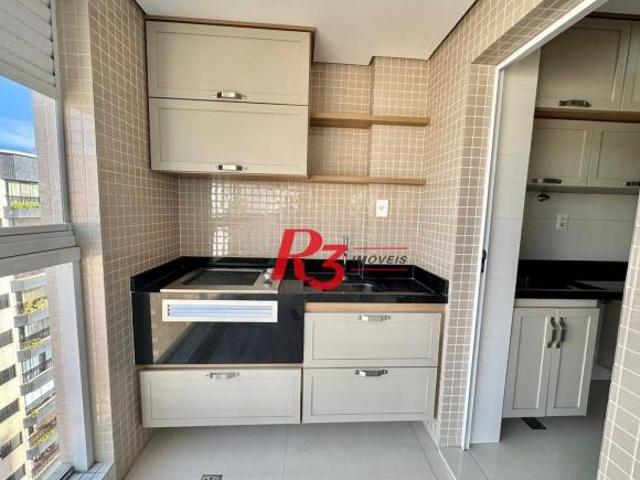Apartamento com 2 dormitórios à venda, 86 m² por R$ 1.300.000,00 Boqueirão Santos/SP