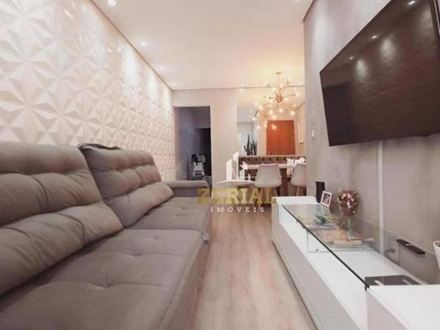 Apartamento com 2 dormitórios à venda, 86 m² por R$ 499.000,00 Utinga Santo André/SP