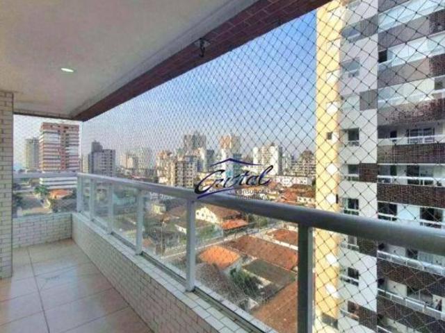 Apartamento com 2 dormitórios à venda, 86 m² por R$ 590.000,00 Guilhermina Praia Grande/SP