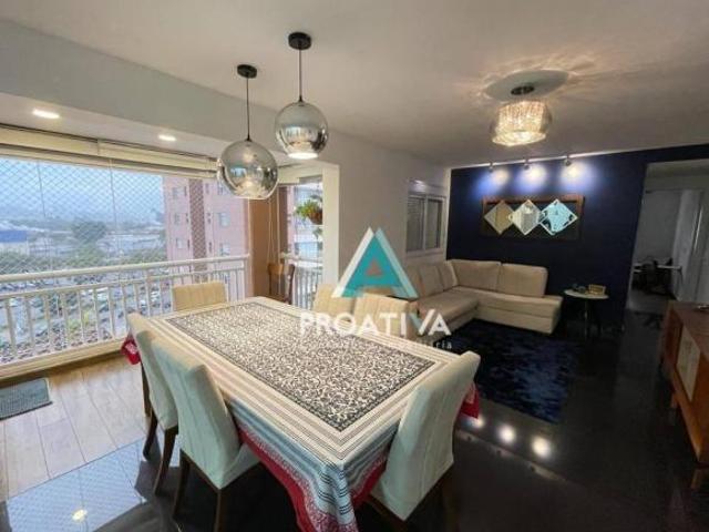 Apartamento com 2 suítes à venda, 86 m² por R$ 798.000 Vila Homero Thon Santo André/SP