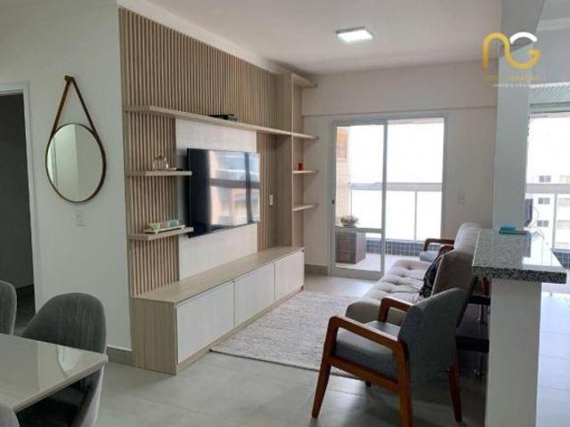 Apartamento com 2 dormitórios à venda, 86 m² por R$ 910.000,00 Aviação Praia Grande/SP