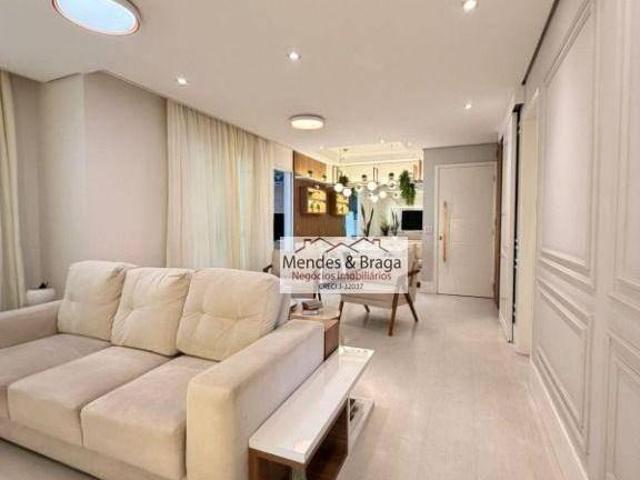 Apartamento com 2 dormitórios à venda, 86 m² por R$ 995.900,00 Vila Augusta Guarulhos/SP