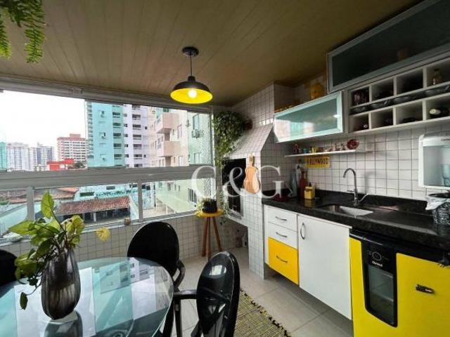Apartamento com 2 dormitórios à venda, 87 m² por R$ 450.000,00 Aviação Praia Grande/SP