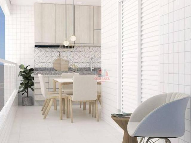Apartamento com 2 dormitórios à venda, 87 m² por R$ 526.000 Jardim Caiahu Mongaguá/SP