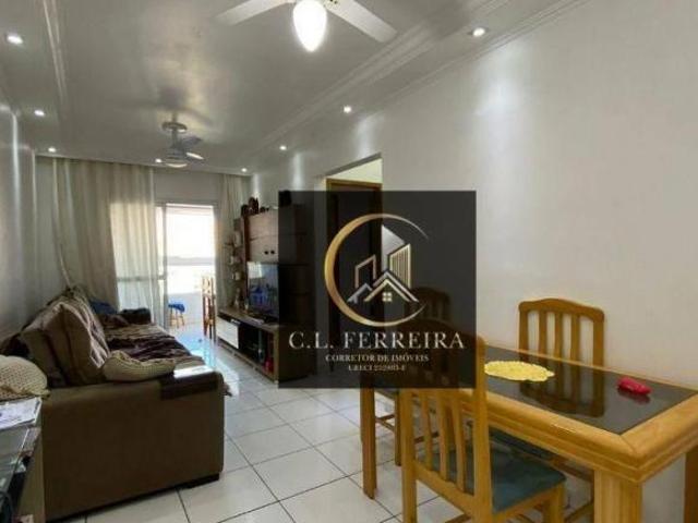 Apartamento com 2 dormitórios à venda, 87 m² por R$ 660.000,00 Boqueirão Praia Grande/SP
