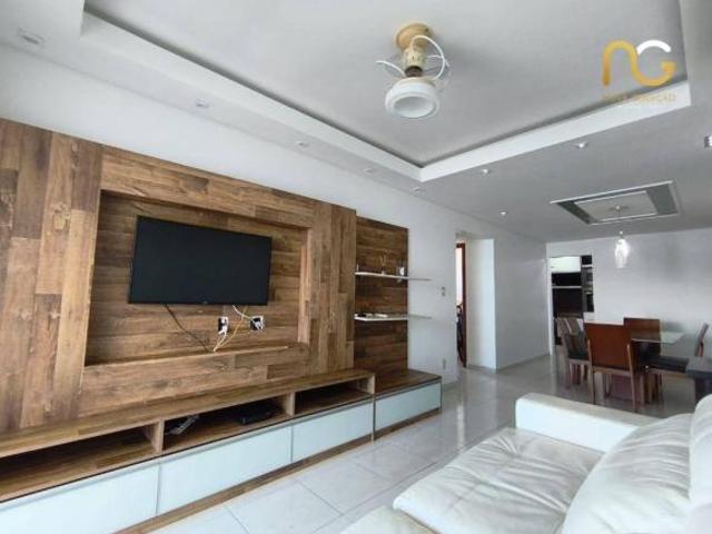 Apartamento com 2 dormitórios à venda, 87 m² por R$ 850.000,00 Bairro Caiçara Praia Grande/SP
