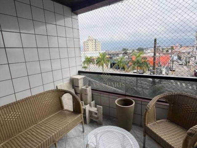 Apartamento com 2 dormitórios à venda, 88 m² por R$ 340.000,00 Ocian Praia Grande/SP