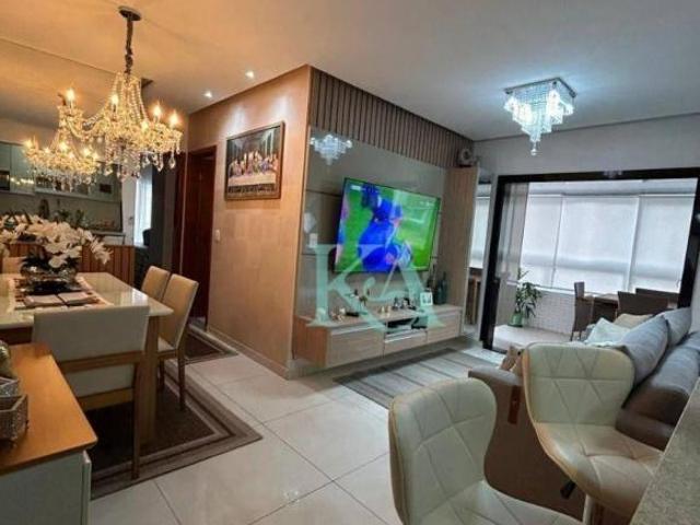 Apartamento com 2 dormitórios à venda, 88 m² por R$ 775.000 Canto do Forte Praia Grande/SP