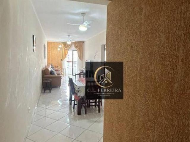 Apartamento com 2 dormitórios à venda, 89 m² por R$ 450.000 Aviação Praia Grande/SP