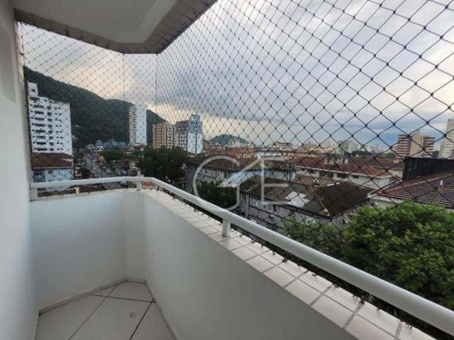 Apartamento com 2 dormitórios à venda, 89 m² por R$ 530.000,00 Marapé Santos/SP