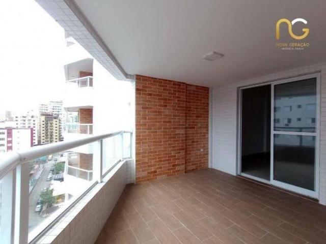 Apartamento com 2 dormitórios à venda, 89 m² por R$ 777.920,67 Aviação Praia Grande/SP