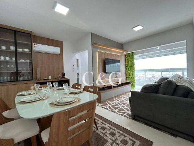 Apartamento com 2 dormitórios à venda, 89 m² por R$ 800.000,00 Balneário Pires Praia Grande/SP