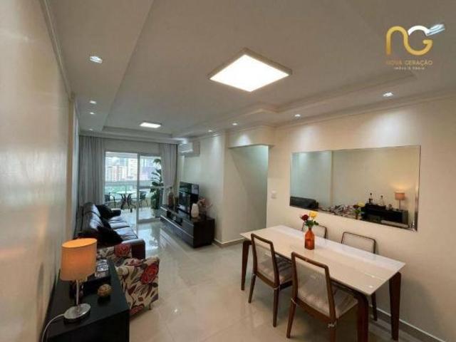 Apartamento com 2 dormitórios à venda, 89 m² por R$ 850.000,00 Canto do Forte Praia Grande/SP