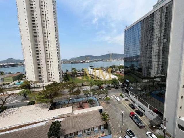 Apartamento com 2 dormitórios à venda, 89 m² por R$ 940.000,00 Ponta da Praia Santos/SP