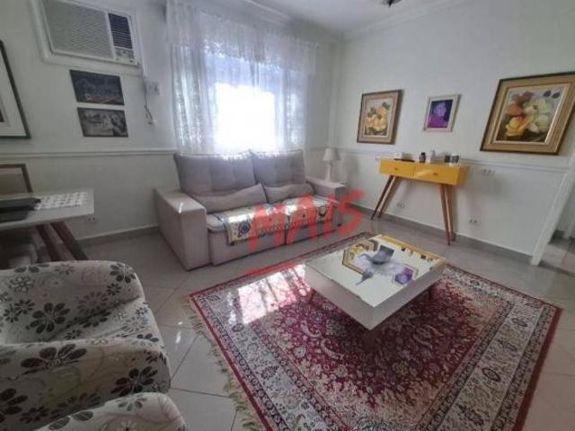 Apartamento com 2 dormitórios à venda, 80 m² Campo Grande Santos/SP