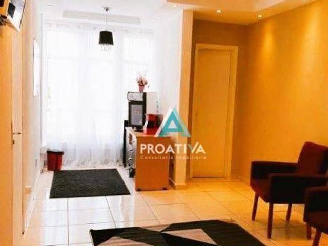 Apartamento com 2 dormitórios à venda, 80 m² por R$ 470.000,00 Centro Santo André/SP