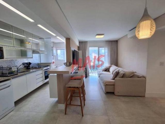 Apartamento à venda, 80 m² por R$ 1.295.000,00 Gonzaga Santos/SP