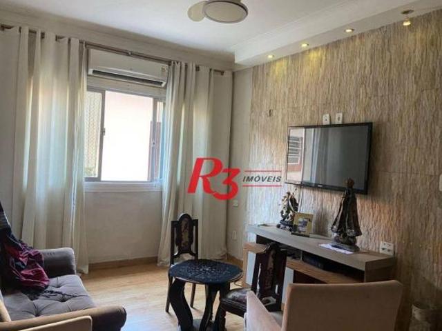 Apartamento com 2 dormitórios à venda, 80 m² por R$ 340.000,00 Gonzaga Santos/SP