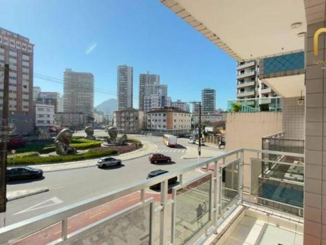 Apartamento com 2 dormitórios à venda, 80 m² por R$ 445.000,00 Vila Guilhermina Praia Grande/SP