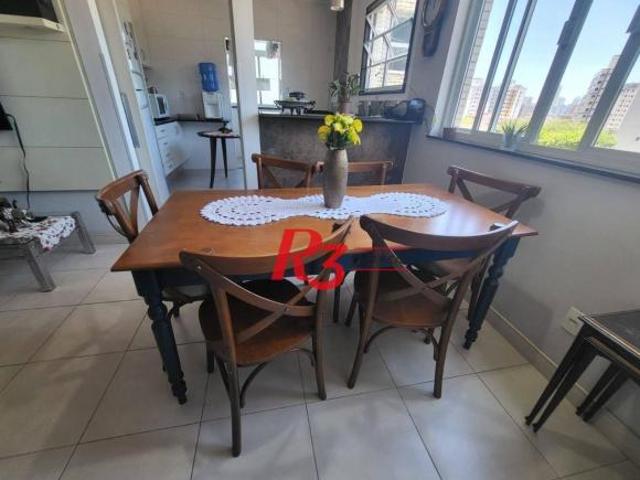 Apartamento com 2 dormitórios à venda, 80 m² por R$ 480.000,00 Boqueirão Santos/SP