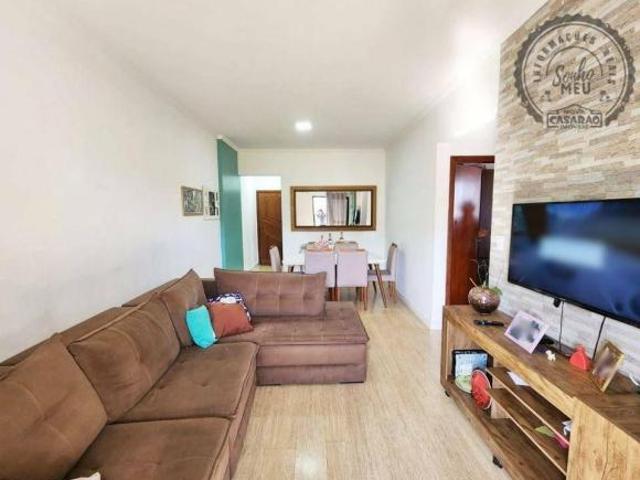 Apartamento com 2 dormitórios à venda, 80 m² por R$ 530.000,00 Canto do Forte Praia Grande/SP