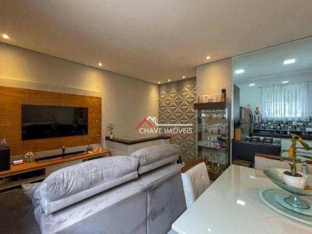 Apartamento com 2 dormitórios à venda, 80 m² por R$ 564.000,00 Boqueirão Santos/SP