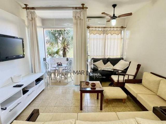 Apartamento com 2 dormitórios à venda, 80 m² por R$ 590.000,00 Praia do Tombo Guarujá/SP