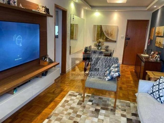 Apartamento com 2 dormitórios à venda, 80 m² por R$ 650.000,00 Boqueirão Santos/SP