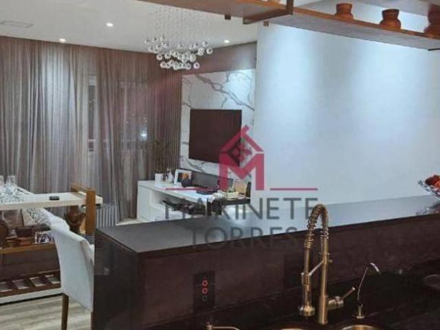 Apartamento com 2 dormitórios à venda, 80 m² por R$ 775.000,00 Centro São Bernardo do Campo/SP