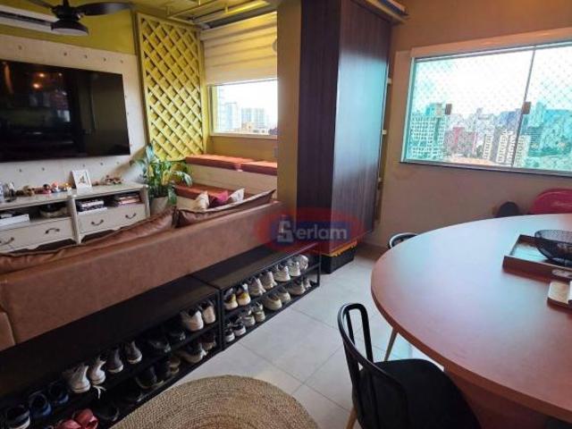Apartamento com 2 dormitórios à venda, 80 m² por R$ 795.000,00 Campo Grande Santos/SP