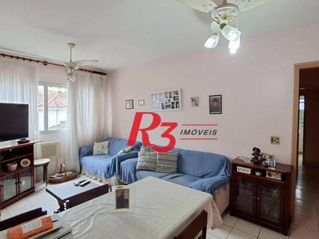 Apartamento com 2 dormitórios à venda, 81 m² por R$ 500.000,00 Campo Grande Santos/SP