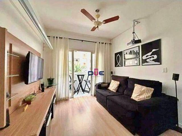 Apartamento com 2 dormitórios à venda, 81 m² por R$ 520.000 Campo Grande Santos/SP