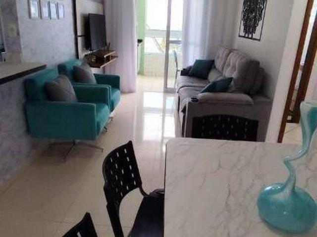 Apartamento com 2 dormitórios à venda, 81 m² por R$ 530.000,00 Balneário Flórida Praia Grande/SP