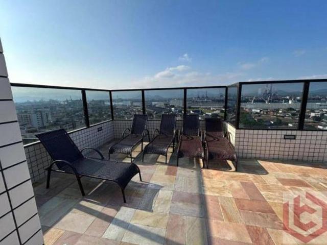 Apartamento com 2 dormitórios à venda, 81 m² por R$ 850.000,00 Embaré Santos/SP