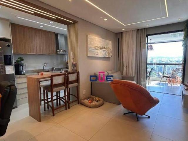 Apartamento com 2 dormitórios à venda, 82 m² por R$ 1.500.000,00 Aparecida Santos/SP